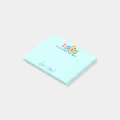 Hello, Just a Little Note Post-it® Note) | Zazzle