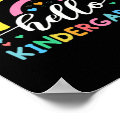 Hello Kindergarten Back To School Poster | Zazzle