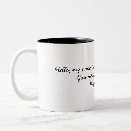 Hello, My Name Is Customizable Mug | Zazzle