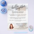 Hello Neighbor Real Estate Marketing Introduction Flyer | Zazzle