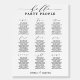 Hello Party People Wedding Seating Chart Foam Board | Zazzle