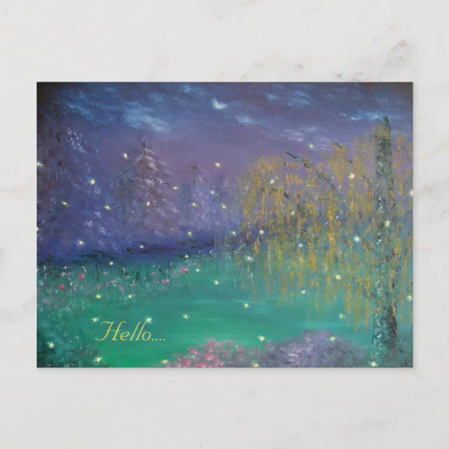 Hello Postcard | Zazzle