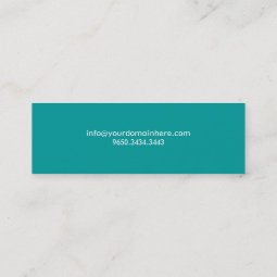 Hello! Profile Business Card | Zazzle