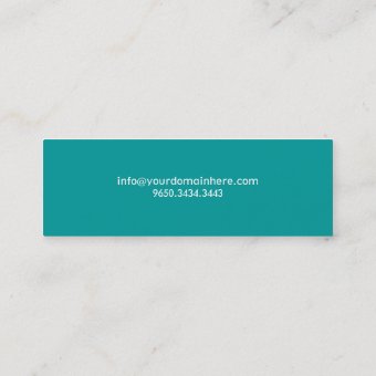 Hello! Profile Business Card | Zazzle