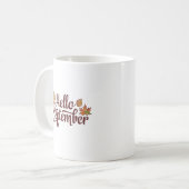Hello September Fall Coffee Mug | Zazzle
