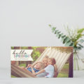 Hello Spring Happy Easter Photo Card | Zazzle