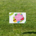 Hello Summer Fruit Sign | Zazzle