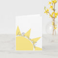 hello sunshine notecard | Zazzle