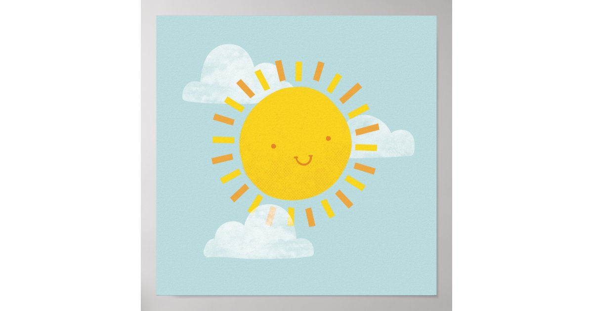 Hello Sunshine Poster | Zazzle