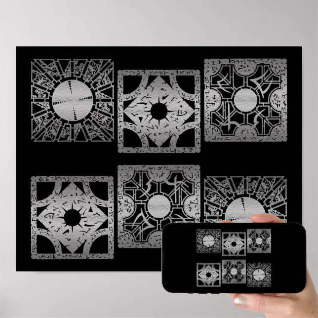 Hellraiser Puzzle Box Deconstructed Poster | Zazzle