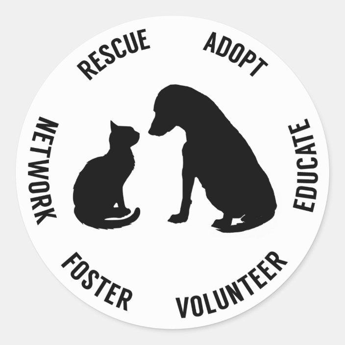 Help Animals Sticker | Zazzle.com