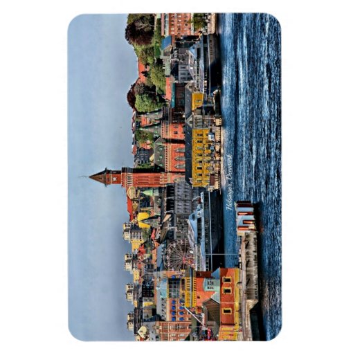 Helsingor, Denmark, landscape photograph Magnet | Zazzle