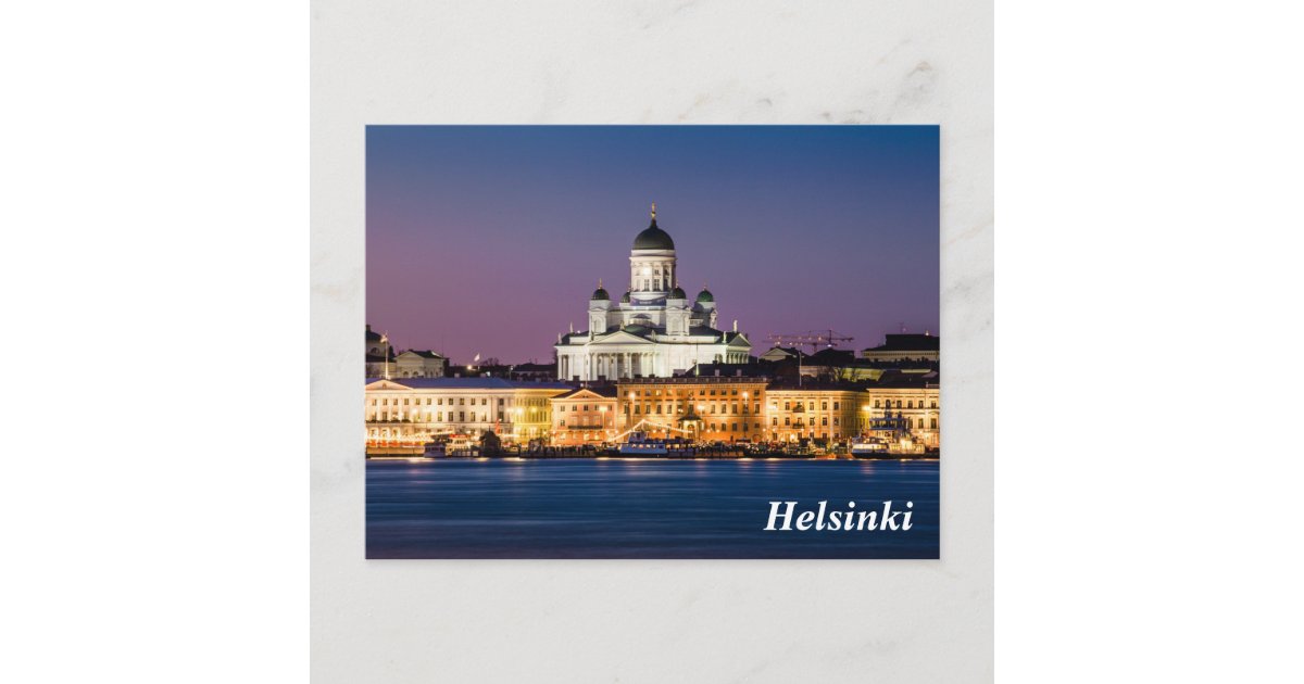 Helsinki, Finland Postcard | Zazzle