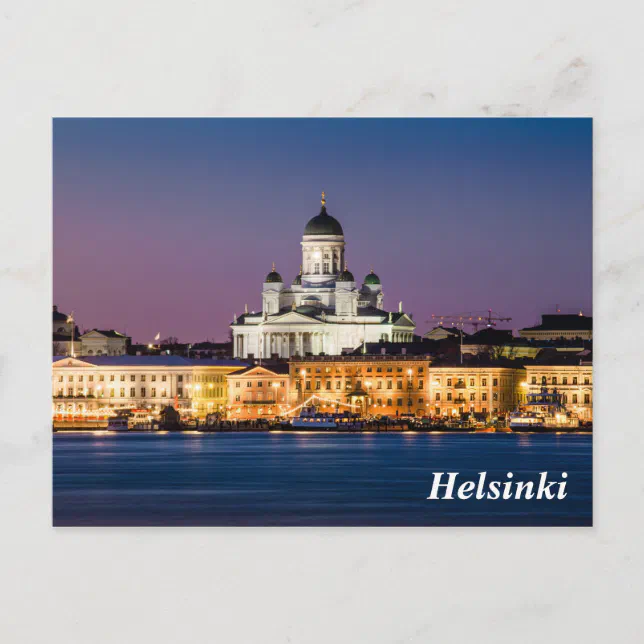 Helsinki, Finland Postcard | Zazzle