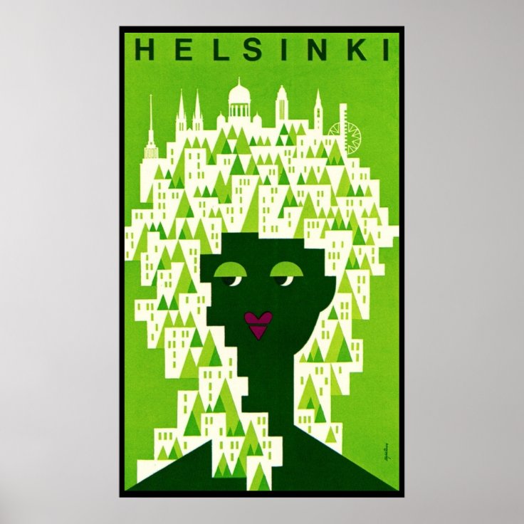 Helsinki Poster | Zazzle