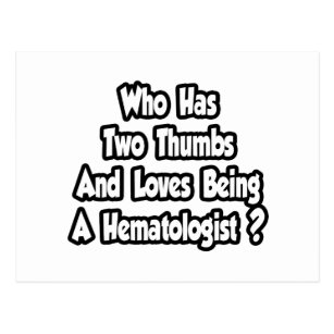 Hematologist Postcards | Zazzle