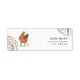 Hen and Baby Chick Chickens Baby Shower Label | Zazzle