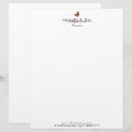 Hen [chicken, farmer, organic eggs] letterhead | Zazzle