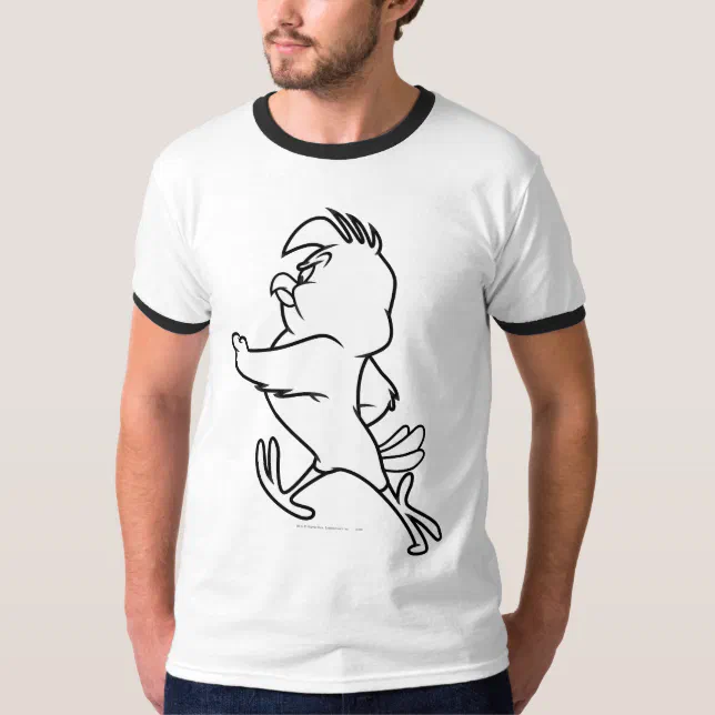 Henery Hawk Walking T-Shirt | Zazzle