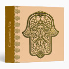 Hand of Fatima Hamsa 3 Ring Binder | Zazzle.com