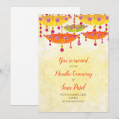 Henna Invite & Mendhi invitations Henna party | Zazzle