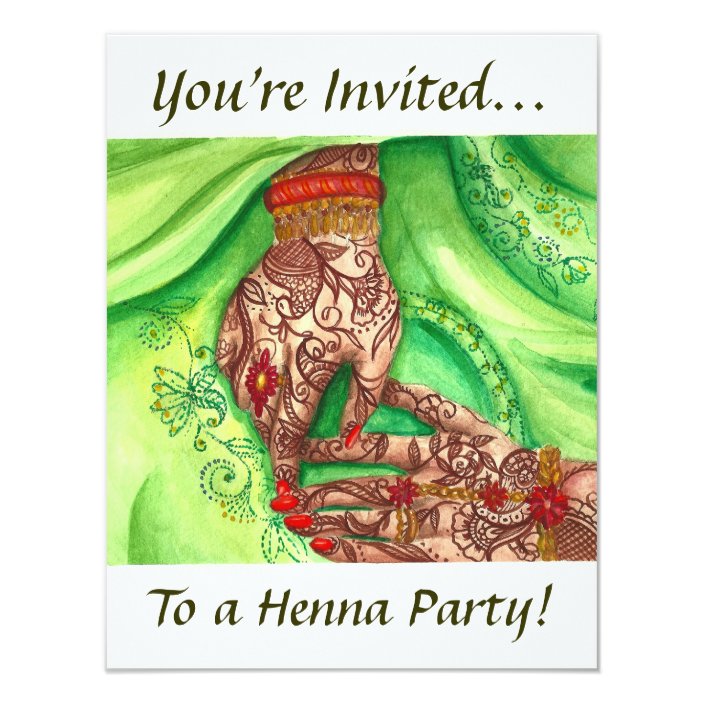 Henna Party Invitations | Zazzle.com