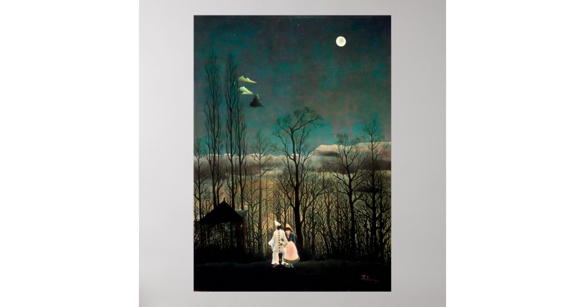 Henri Rousseau - Carnival Evening Poster | Zazzle