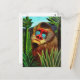 Henri Rousseau Mandrill In The Jungle Vintage Art Postcard | Zazzle