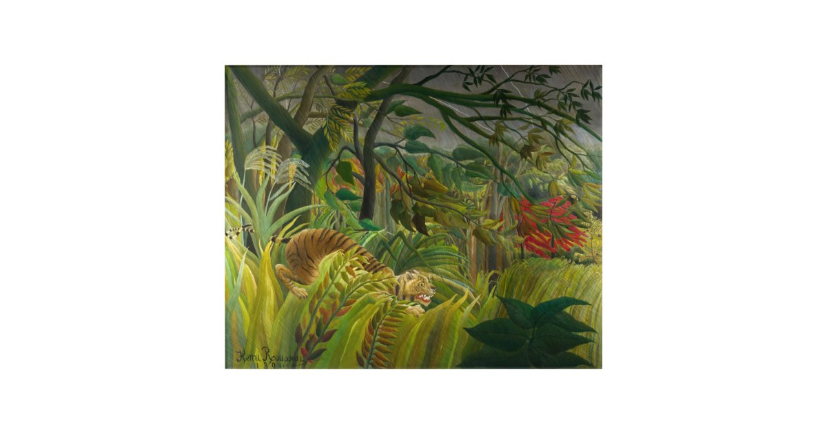 Henri Rousseau - Surprised! Acrylic Print | Zazzle