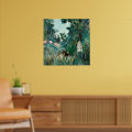 Henri Rousseau Virgin Forest Landscape Botanical Poster | Zazzle