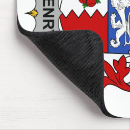 Henry Family Crest Mouse Pad | Zazzle