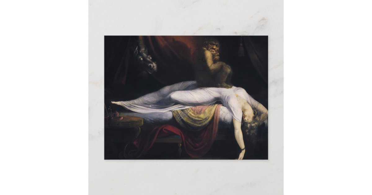 Henry Fuseli - The Nightmare Postcard | Zazzle