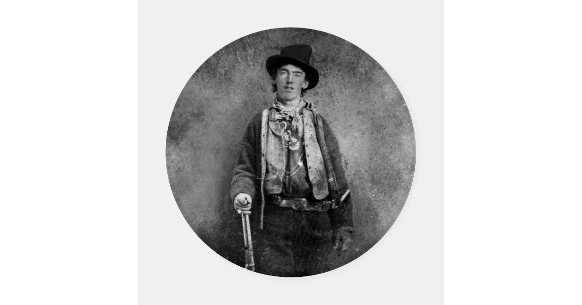 Henry McCarty, Billy the Outlaw Kid of Old West Coaster Set | Zazzle