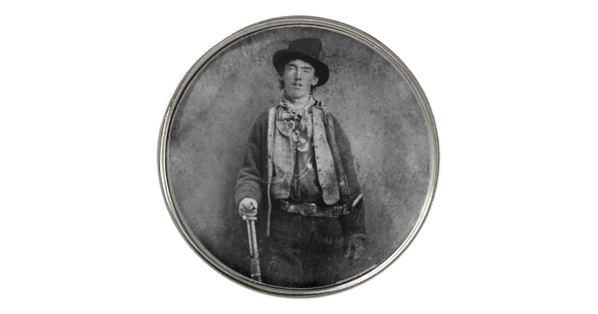 Henry McCarty, Billy the Outlaw Kid of Old West Golf Ball Marker | Zazzle