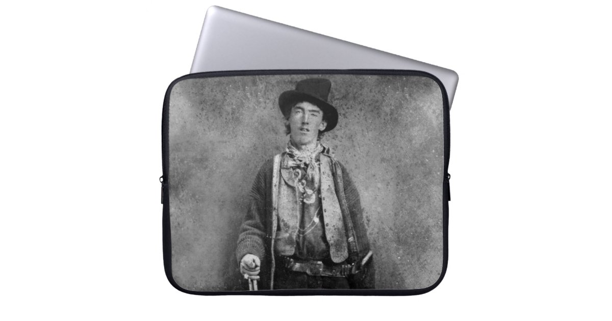 Henry McCarty, Billy the Outlaw Kid of Old West Laptop Sleeve | Zazzle