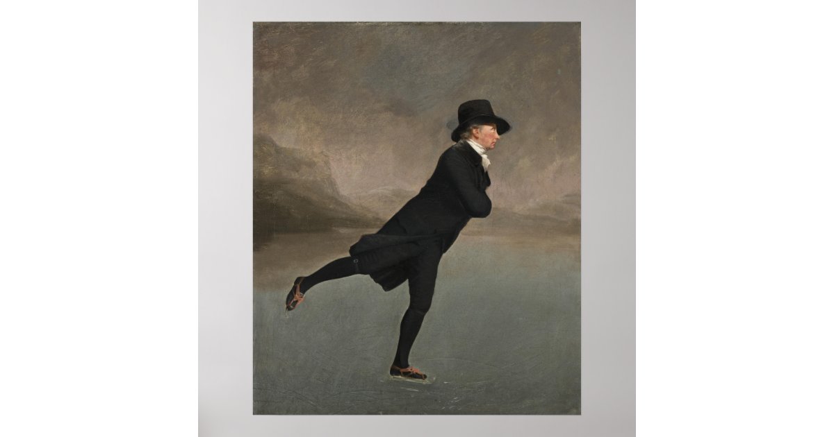Henry Raeburn - The Skating Minister Print | Zazzle
