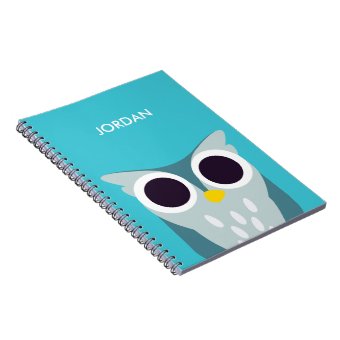 Henry the Owl Notebook | Zazzle