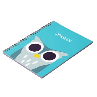 Henry the Owl Notebook | Zazzle