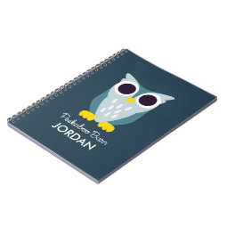 Henry the Owl Notebook | Zazzle