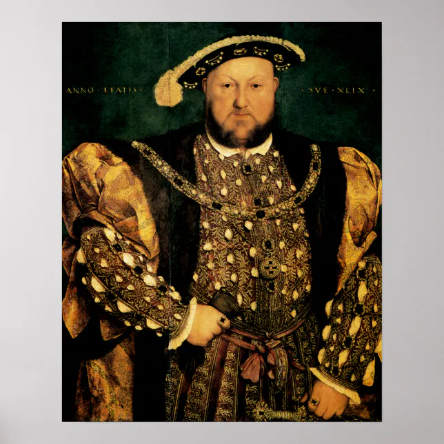 Henry VIII Poster | Zazzle