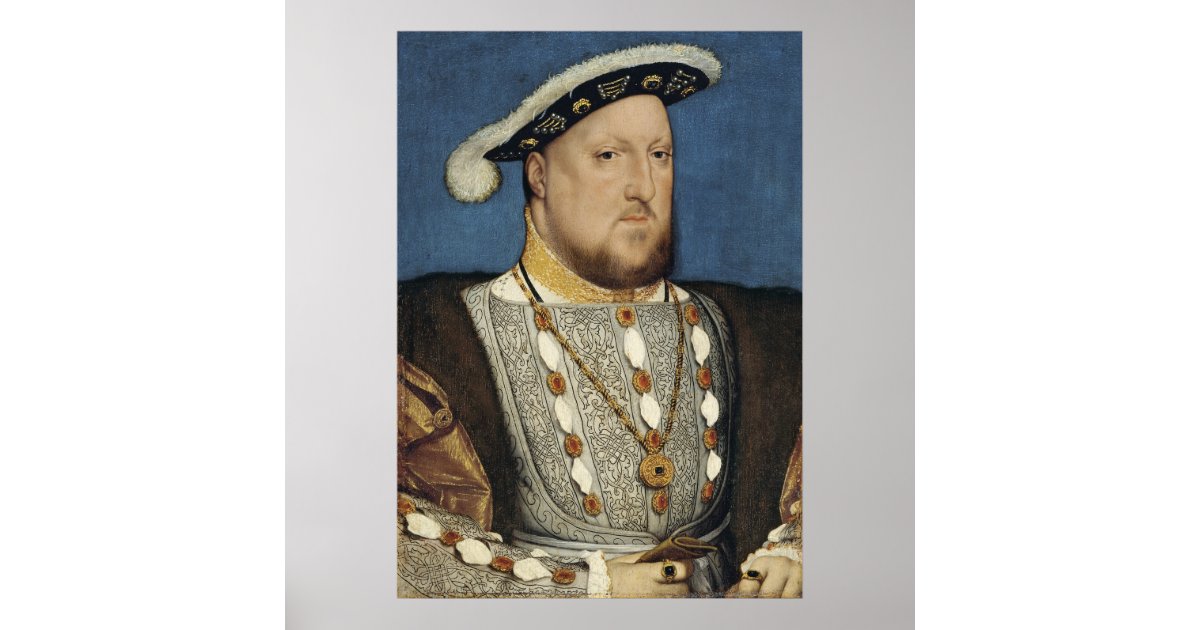 Henry VIII – Ruler Poster | Zazzle