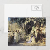 Henryk Siemiradzki- Christ and Sinner Postcard | Zazzle