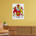 Hensley Family Crest Poster | Zazzle