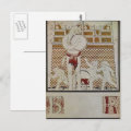 Heorhiy Narbut-Sheet 'B' from 'Ukrainian alphabet' Postcard | Zazzle
