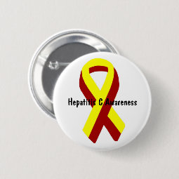 Hepatitis C Awareness Ribbon Pin | Zazzle
