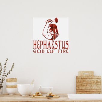 Hephaestus Poster | Zazzle