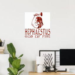 Hephaestus Poster | Zazzle