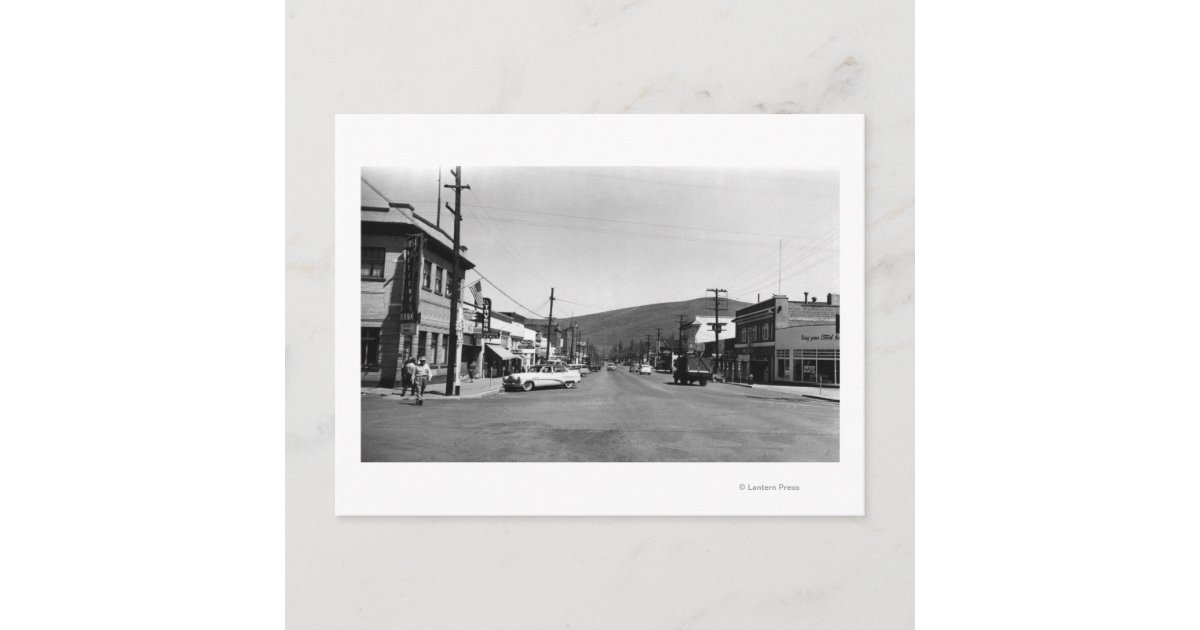 Heppner, Oregon Main Street View Photograph Postcard | Zazzle