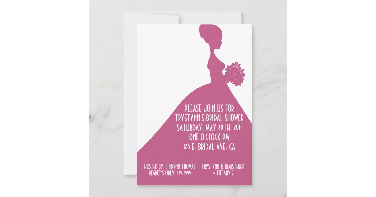 HER Invitation-BERRY Invitation | Zazzle