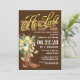 Her Last Ride Cowgirl Boots Lemons Bridal Shower Invitation | Zazzle